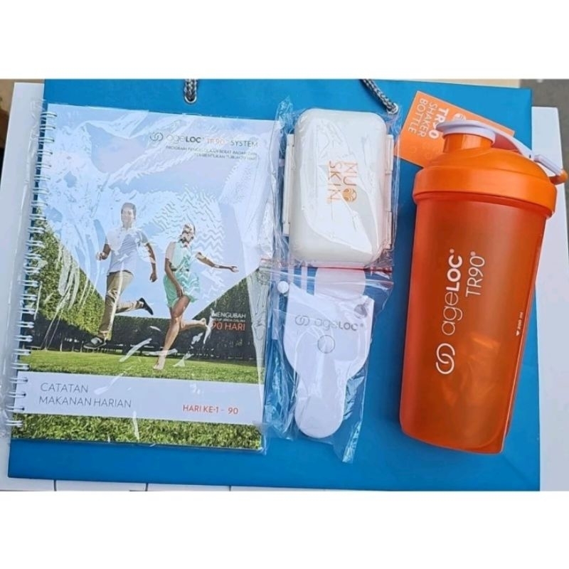 Jual KELENGKAPAN TR 90 BOTOL OREN (BOTOL SHAKER,BUKU PANDUAN,KOTAK OBAT ...