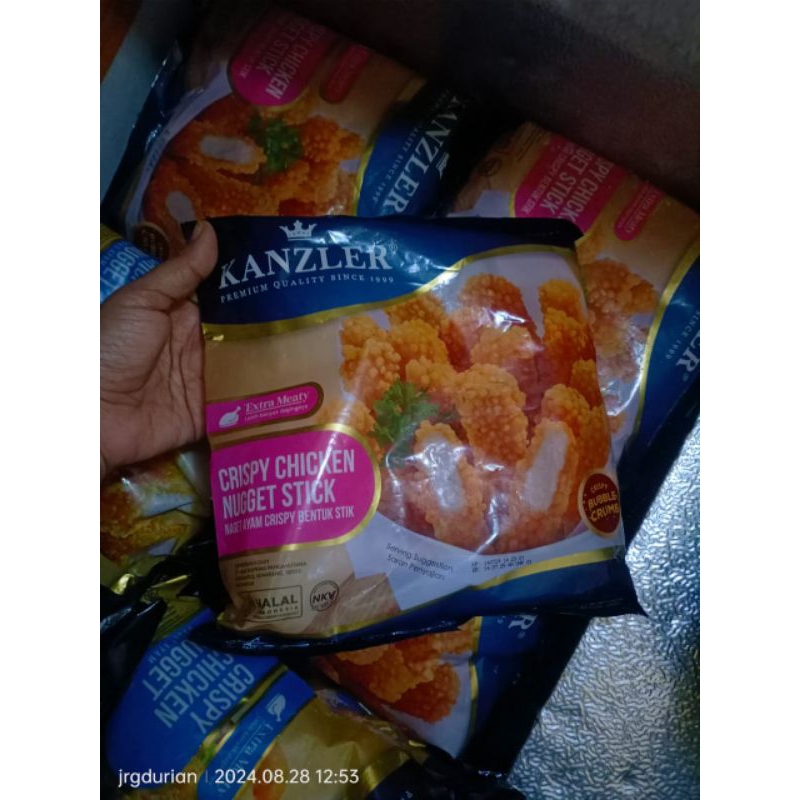 Jual Crispy Chicken Nuget Stick Kanzler | Shopee Indonesia