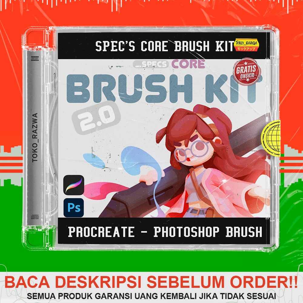 Jual Procreate - Photoshop Brush - SPEC'S Core Brush Kit - 300824 ...