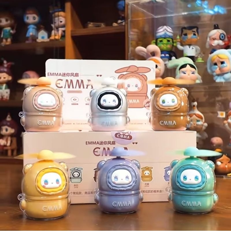 Jual LUCKY EMMA - Mini Fan v1 || v2 Series BlindBox (6Colors) | Shopee ...