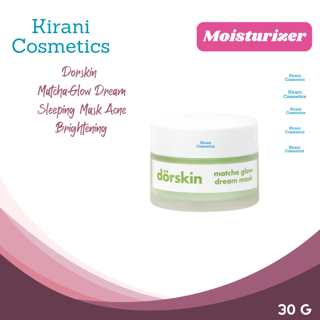 Jual [ Ready ] Dorskin Matcha Glow Dream Sleeping Mask Acne Brightening ...