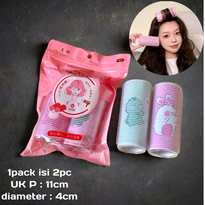Jual Hair Rollers Roll Rambut Besar Magic Curler Pengeriting Jumbo Ala ...