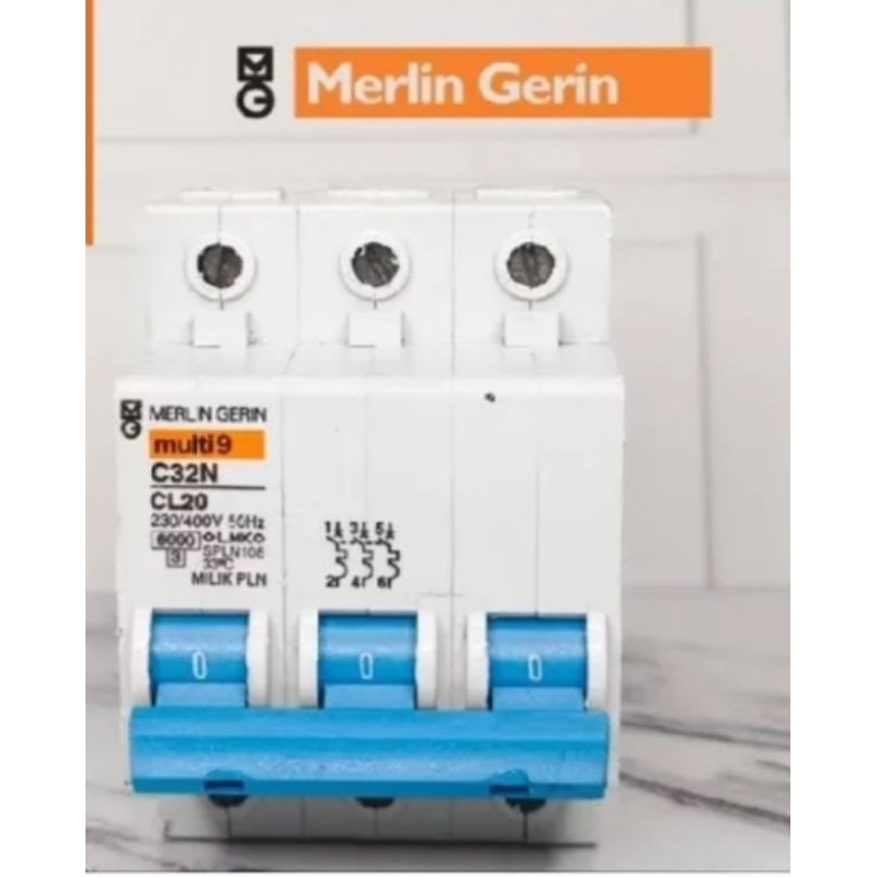 Jual mcb pln merlin gerin 3pas 6a | Shopee Indonesia