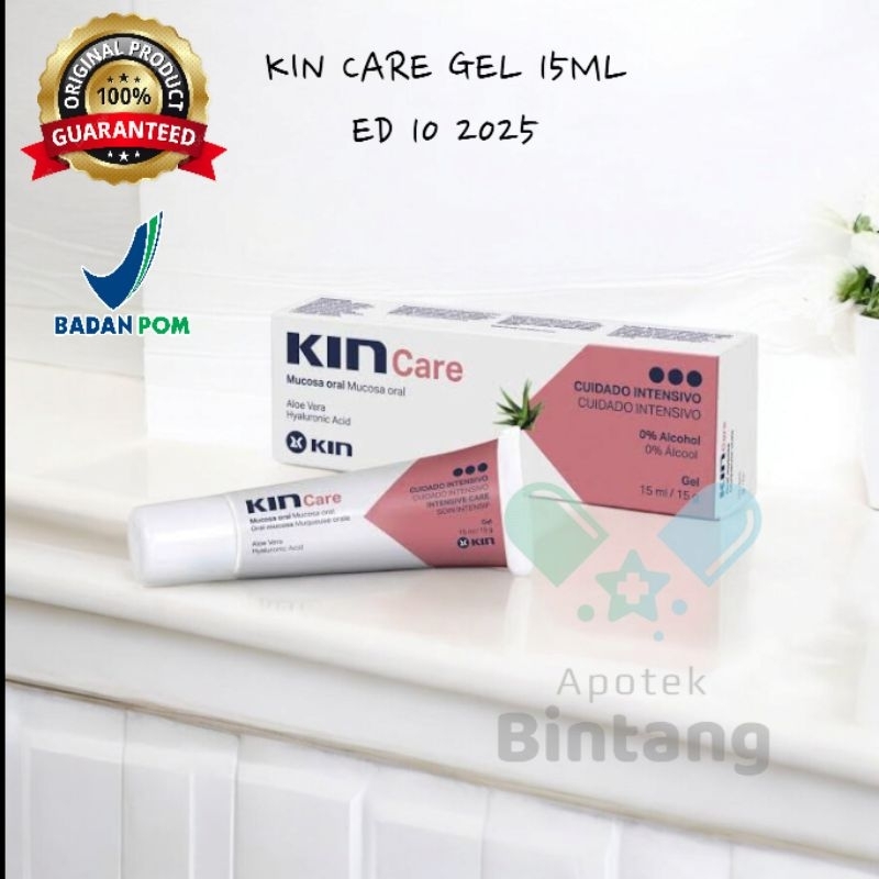 Jual kin care gel 15g obat sariawan | Shopee Indonesia