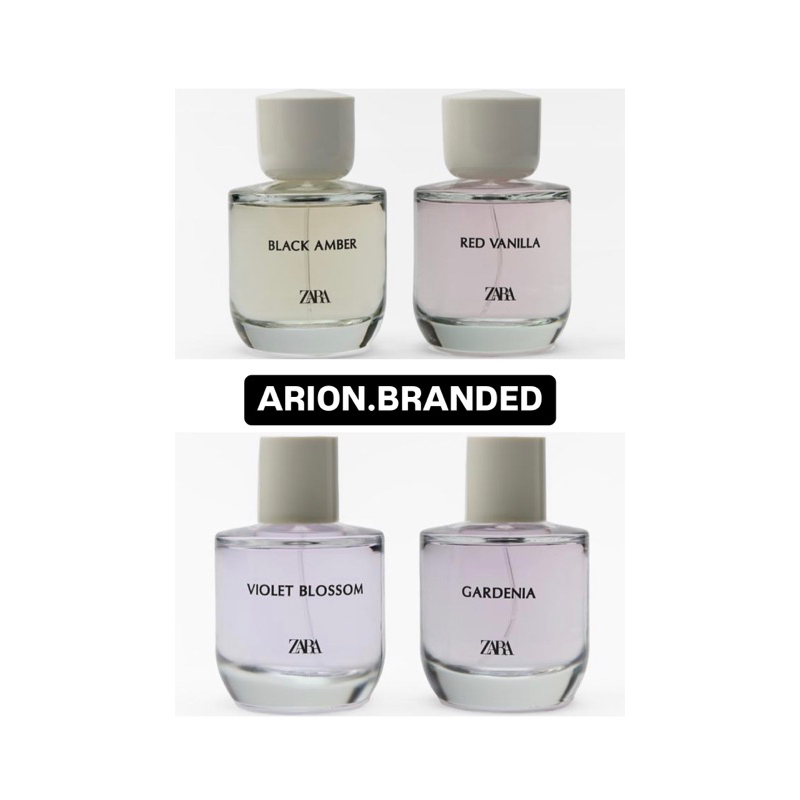 Jual PARFUM ZARA NEW RED VANILLA & BLACK AMBER / VIOLET BLOSSOM ...