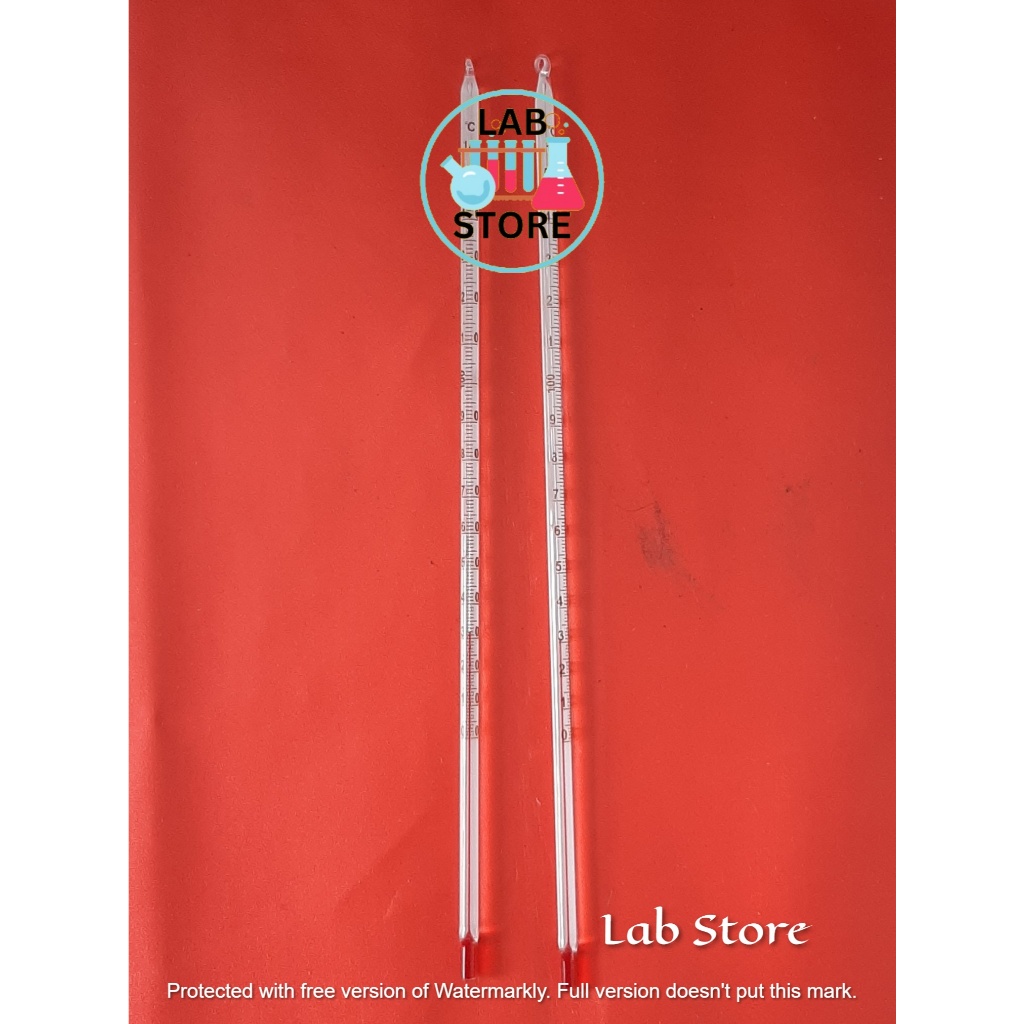 Jual Thermometer Hg - 10 - 110°C / Termometer Batang -10-110 ...