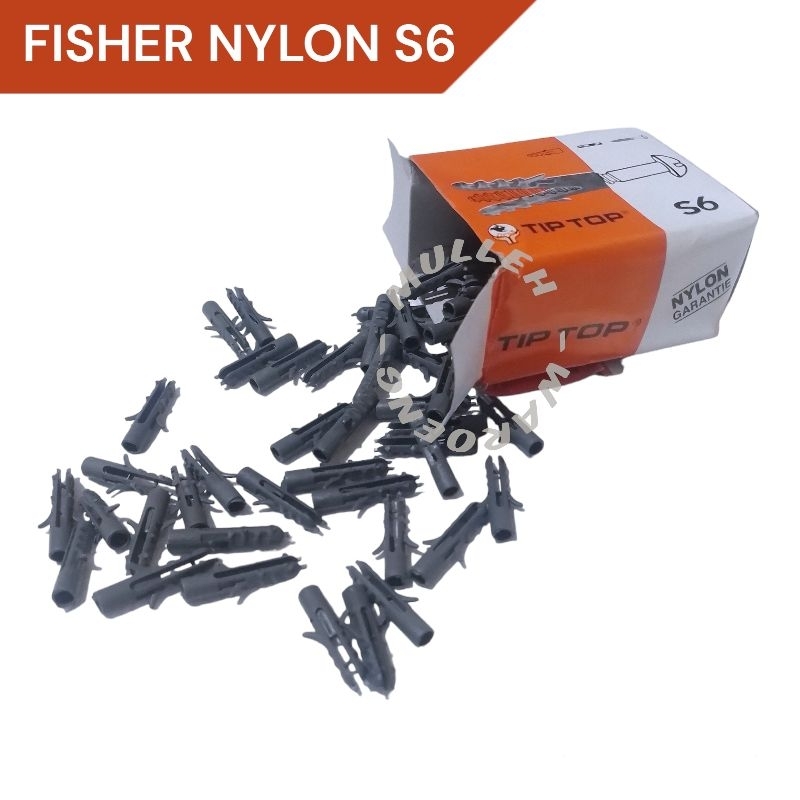 Jual Fisher skrup s6 untuk skrup s6 fisher saja 1box isi 100 pcs | Shopee Indonesia