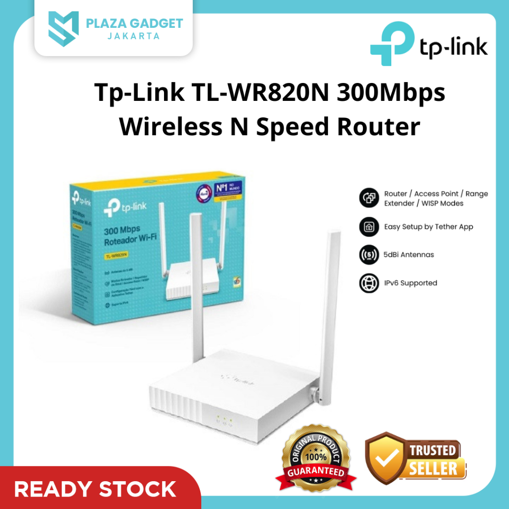Jual Tp-Link TL-WR820N 300Mbps Wireless N Speed Router Tp link Multi ...