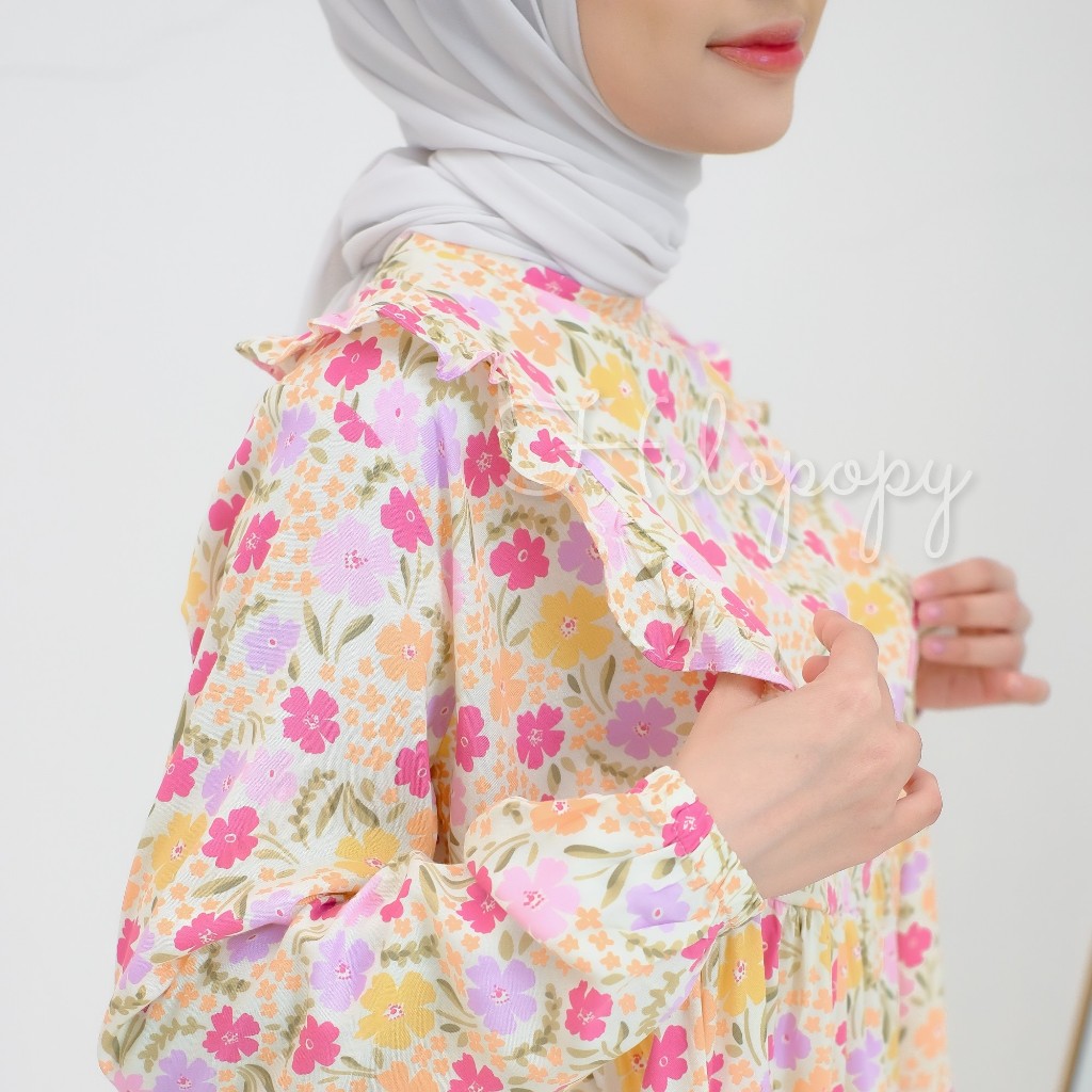 Jual Baju Blouse Atasan Menyusui Bukaan Samping Kanan Kiri Murah Katun ...