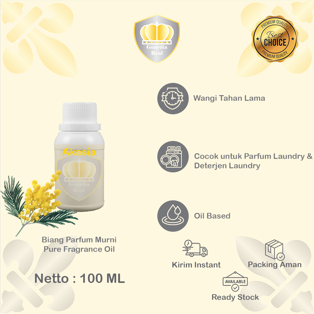 Jual Biang Parfum Akasia 100 ML/ Fragrance Oil Acacia 100 ML/ Biang ...