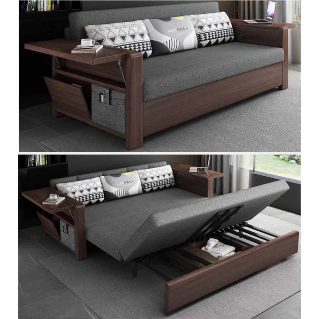 Jual SOFA BED MULTIFUNSI SINOPE LACI LIPAT MODERN PREMIUM GRADE LUXURY ...