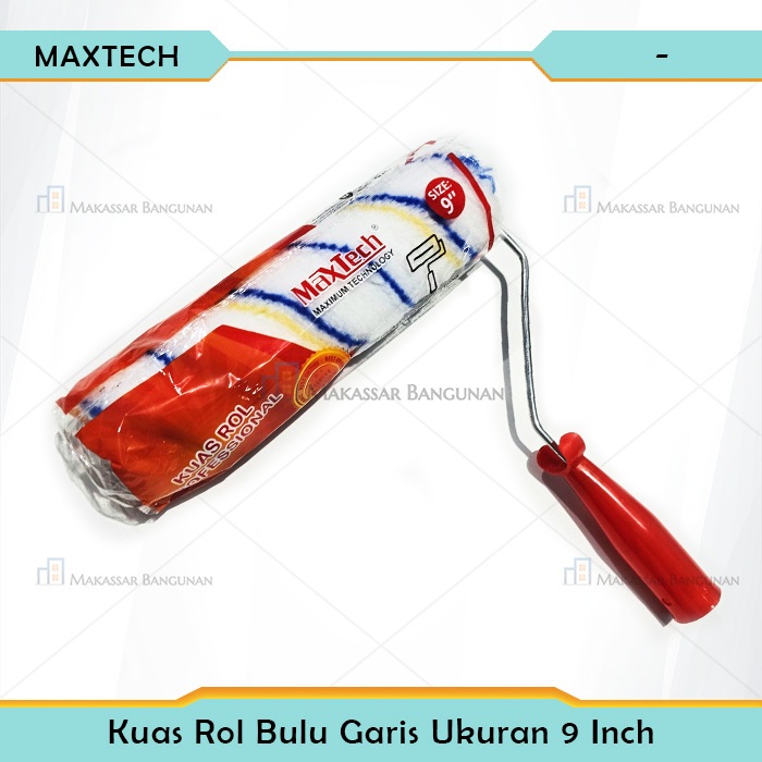 Jual Kuas Roll MAXTECH Cat Tembok 9 Inch - Paint Roller 9 Inch | Shopee ...