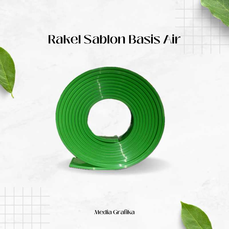 Jual Rakel Sablon Hijau Basis Air | Shopee Indonesia
