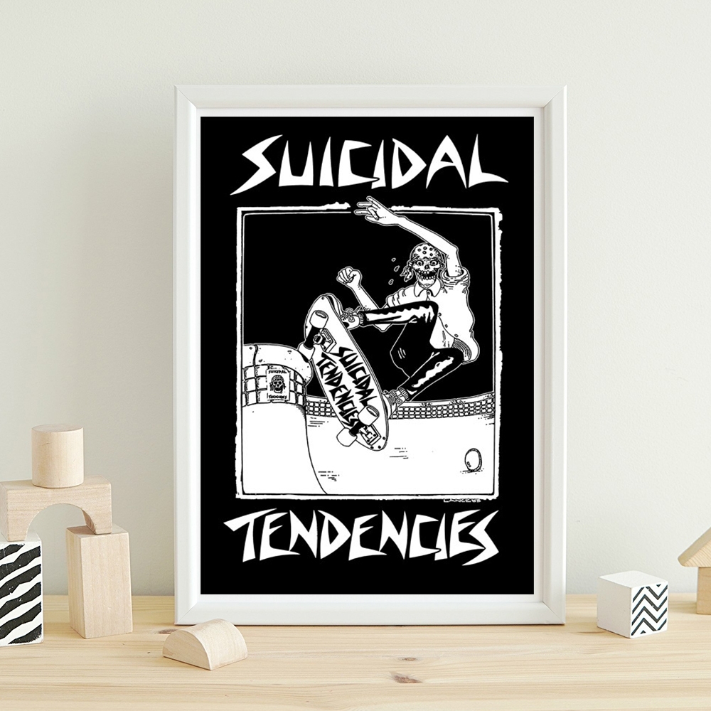 Jual Poster Dinding Band Suicidal Tendencies Aestetic | Shopee Indonesia