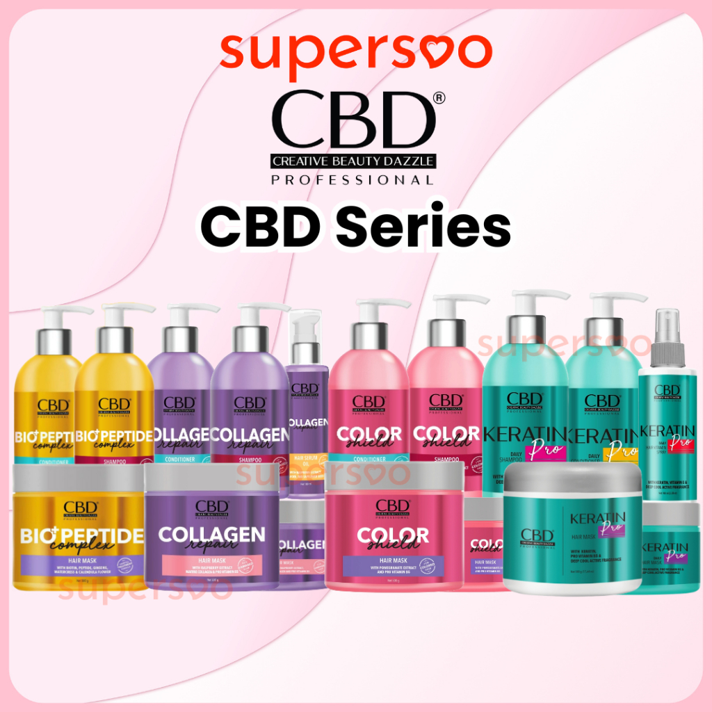 Jual CBD Professional Hair Treatment Color Shield / Shampoo / Keratin ...