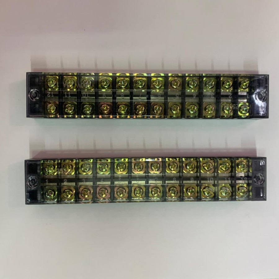 Jual ORIGINAL Terminal Blok TB 12 Pole 15A 25A Terminal block 12P 15 25 Amper | Shopee Indonesia