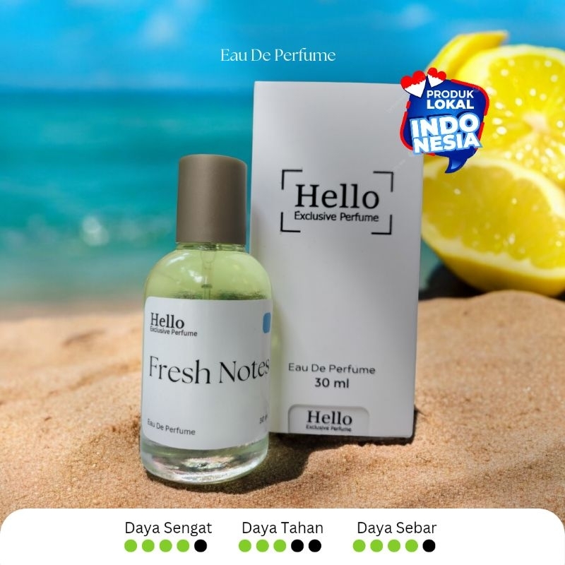 Jual Fresh Notes Perfume | Hello Perfume Original | EDP | Parfum Pria ...