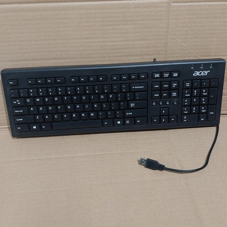Jual keyboard usb acer built up murah second original | Shopee Indonesia