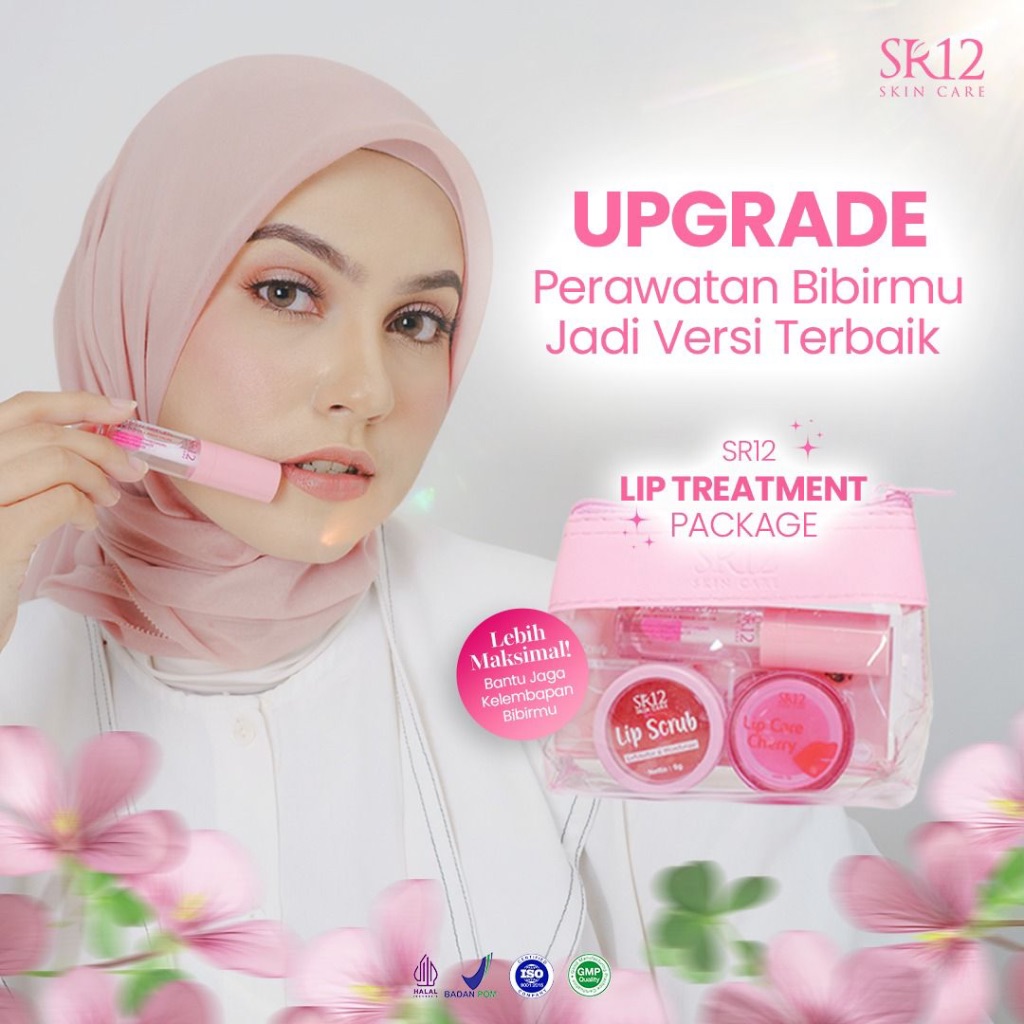 Jual Lip Treatment SR12/ Merawat Bibir Kering & Pecah-pecah Mengangkat Sel Kulit Mati ...