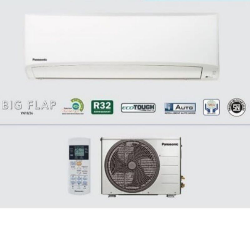 Jual AC PANASONIC CS-YN9WKJ 1 PK FREON R32 INDOOR AC + OUTDOOR AC ( UNIT ONLY ) | Shopee Indonesia