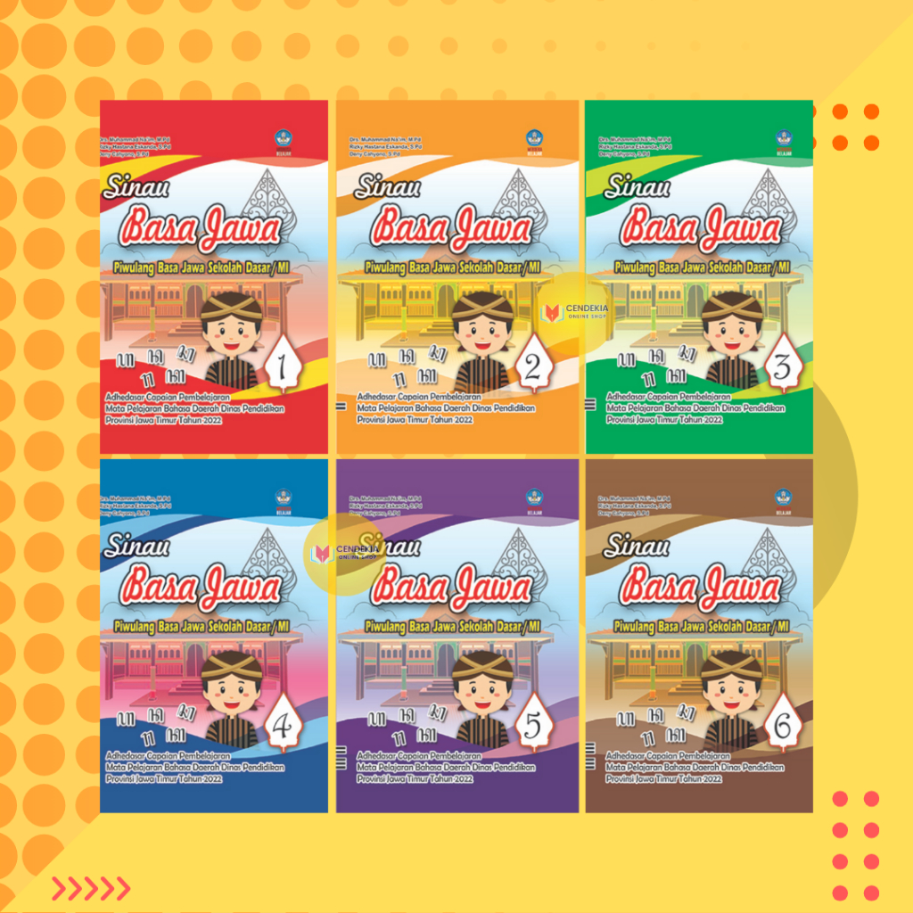 Jual BUKU PAKET BAHASA JAWA KELAS 1 S/D 6 CENDEKIA KURIKULUM MERDEKA ...