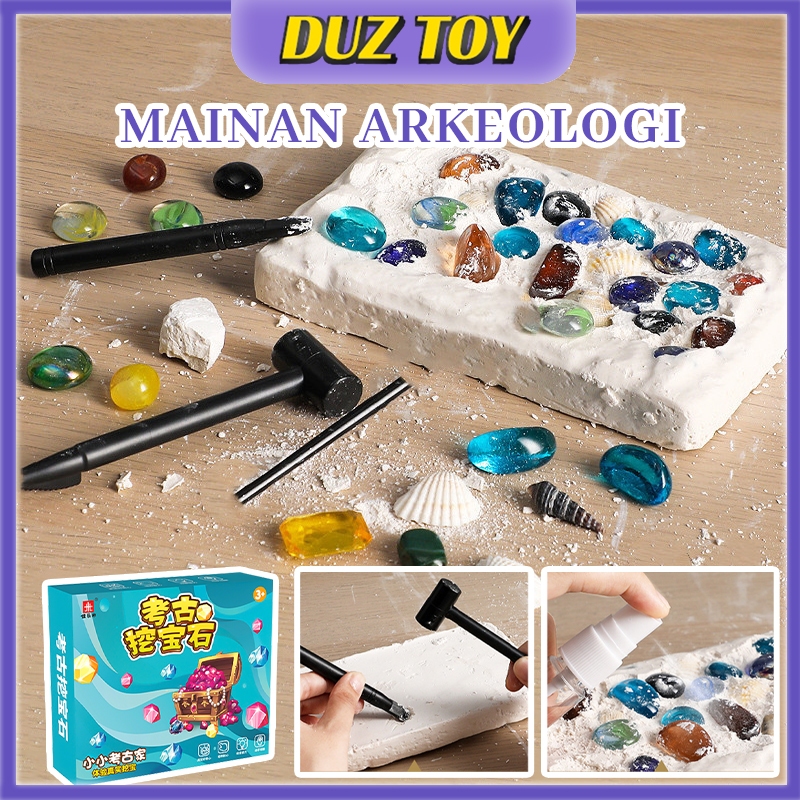 Jual Gem Dig Treasure Hunter/Excavation Dig Kit/Mining/Mainan Anak ...