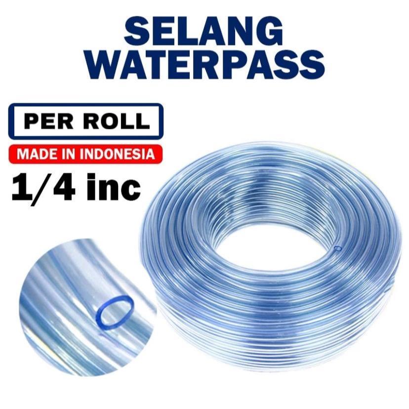 Jual BOS Selang Air 1/4" inch/ Selang Aquarium/Selang Timbang Per Roll ...