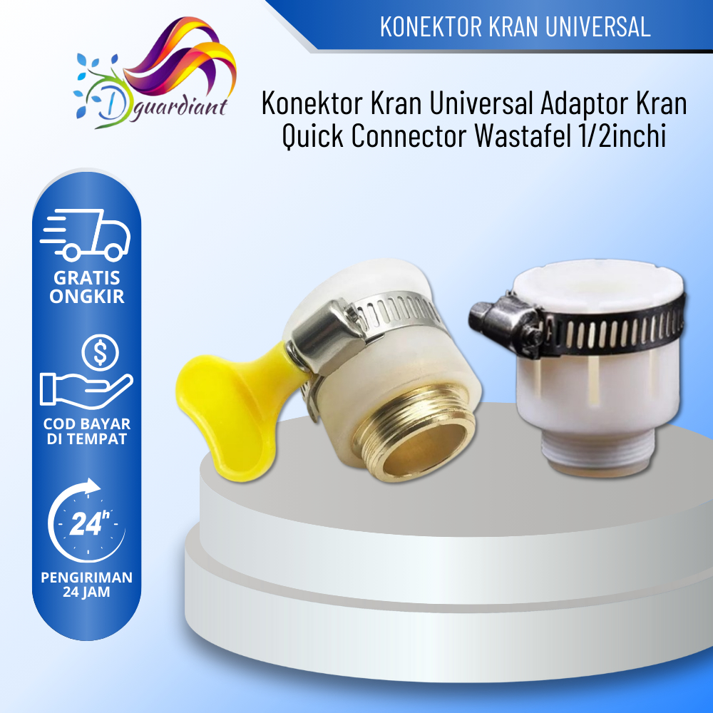 Jual Konektor Kran Universal Adaptor Kran Quick Connector Wastafel 1 ...