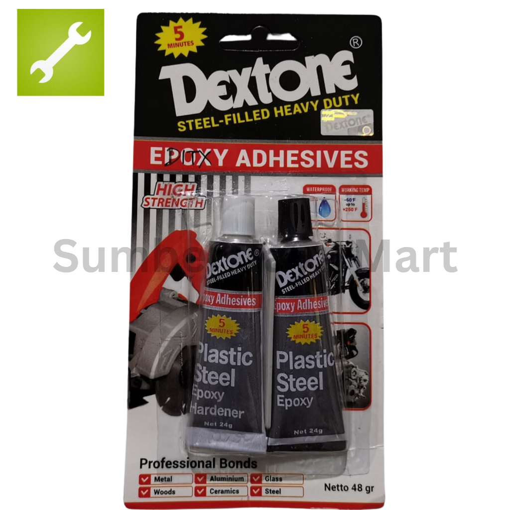 Jual LEM DEXTONE EPOXY ADHESIVES 48 Gram Original Murah | Shopee Indonesia