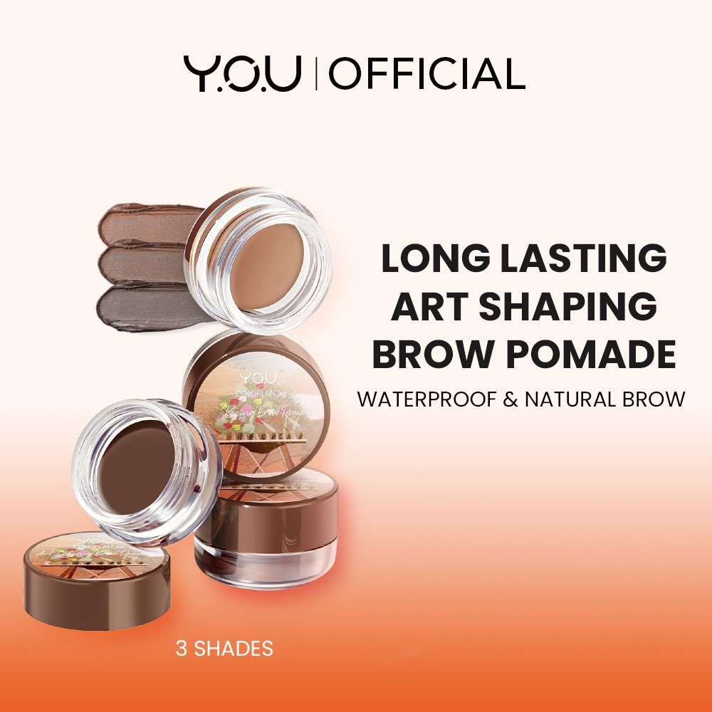 Jual YOU Colorland Art Shaping Brow Pomade | Waterproof | Pomade Alis ...