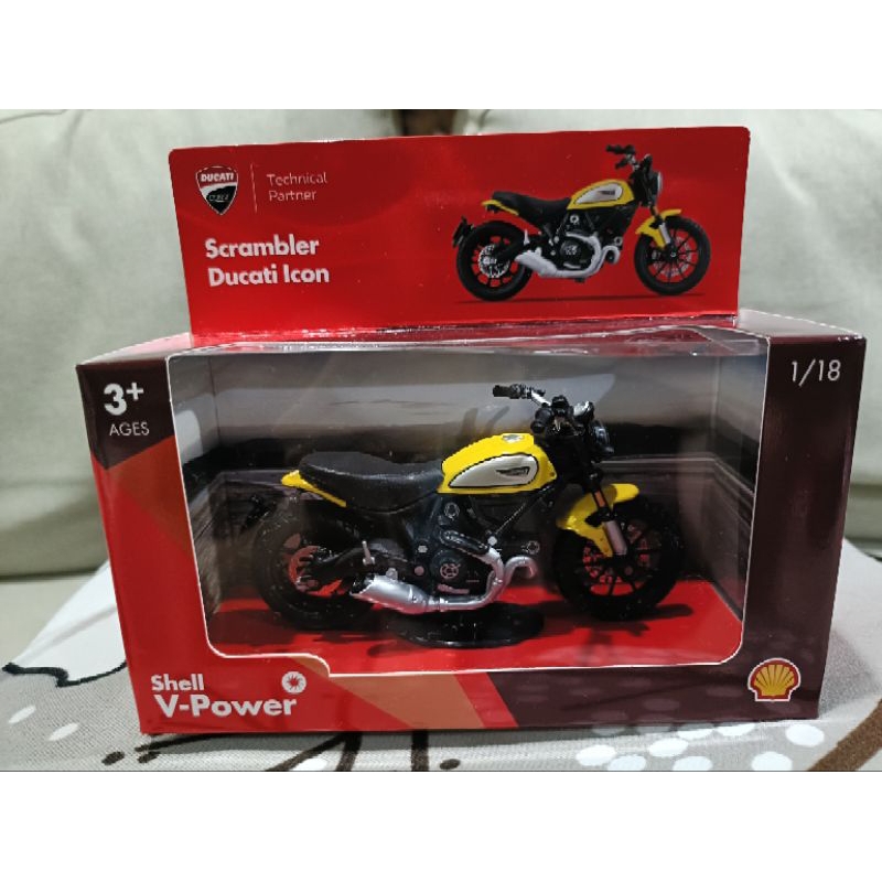 Jual Ducati Scrambler Icon Shell Merchandise Mainan Motor | Shopee ...