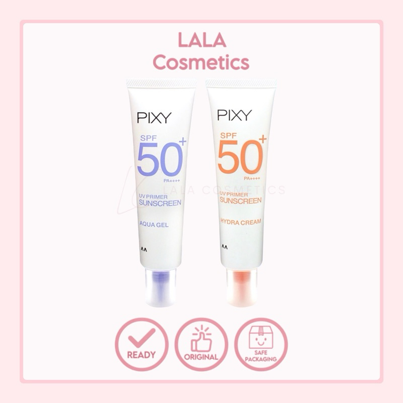 Jual PIXY UV Primer Sunscreen SPF50+ PA+++ 30gr Aqua Gel | Hydra Cream ...
