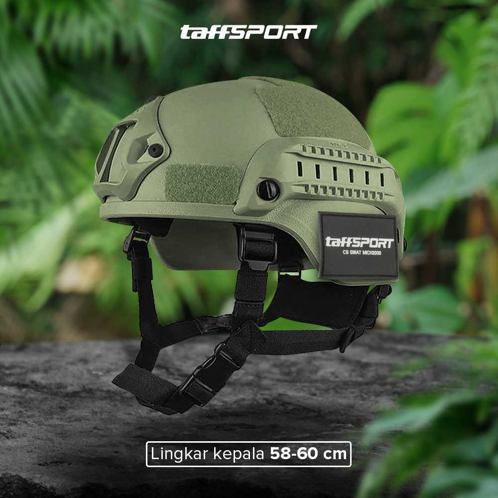 Jual Helm Tactical SWAT 86 Police Topi Pelindung Kepala Helmet Bahan ...