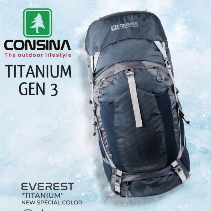 Jual Consina Everest Batch 3 Gen 3 60+5 L Carrier 60L 65L 70L | Shopee ...