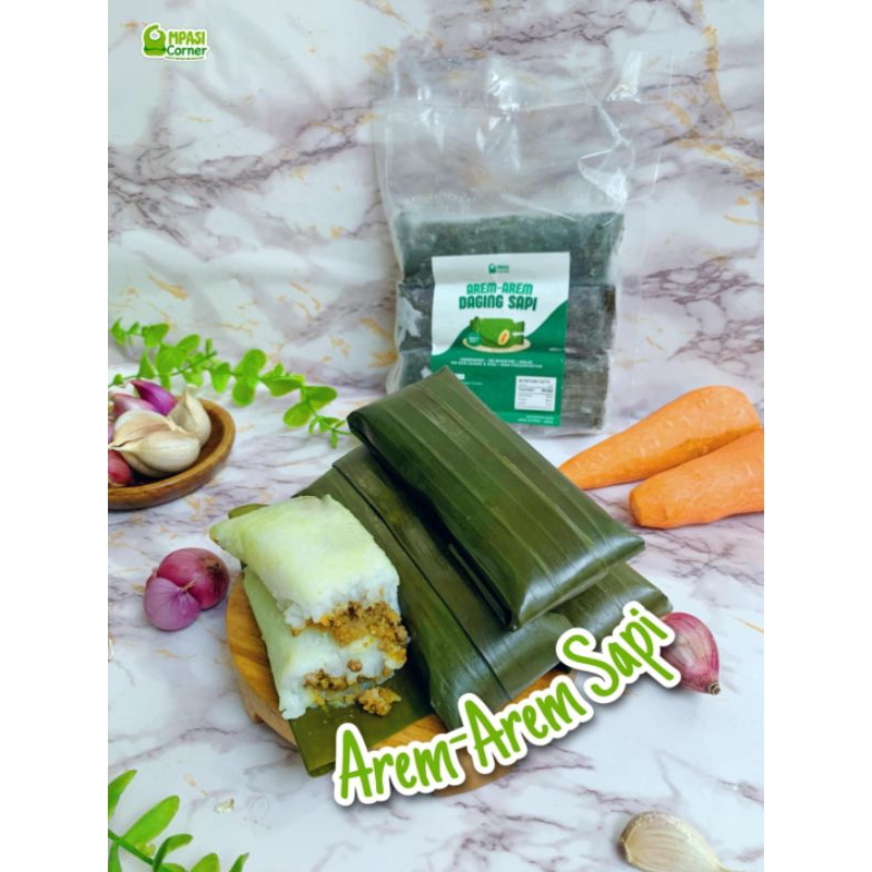Jual Arem Arem Daging Sapi Ayam Telur Teri Nasi MPASI Corner | Shopee ...