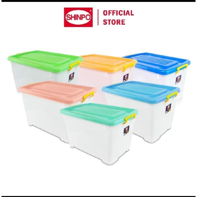 Jual Box Container 52 Liter Shinpo Caravan CB 52 GOJEK/GRAB ONLY ...