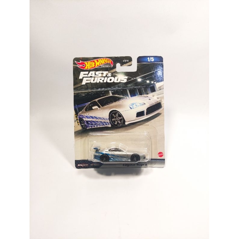 Jual Hotwheels Premium Fast and furious Toyota Supra Livery Brian R34 ...