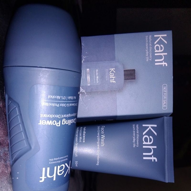 Jual Kahf Body Wash+Kahf Deodorant+Kahf Face Wash | Shopee Indonesia