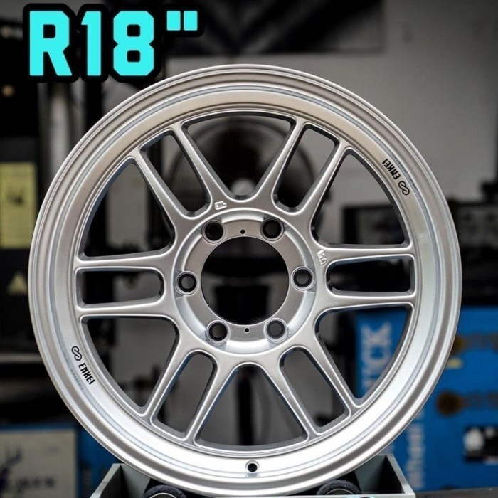 Jual velg racing 18 lebar 9,5 ENKEI RPF1 R18 pajero fortuner Triton ...
