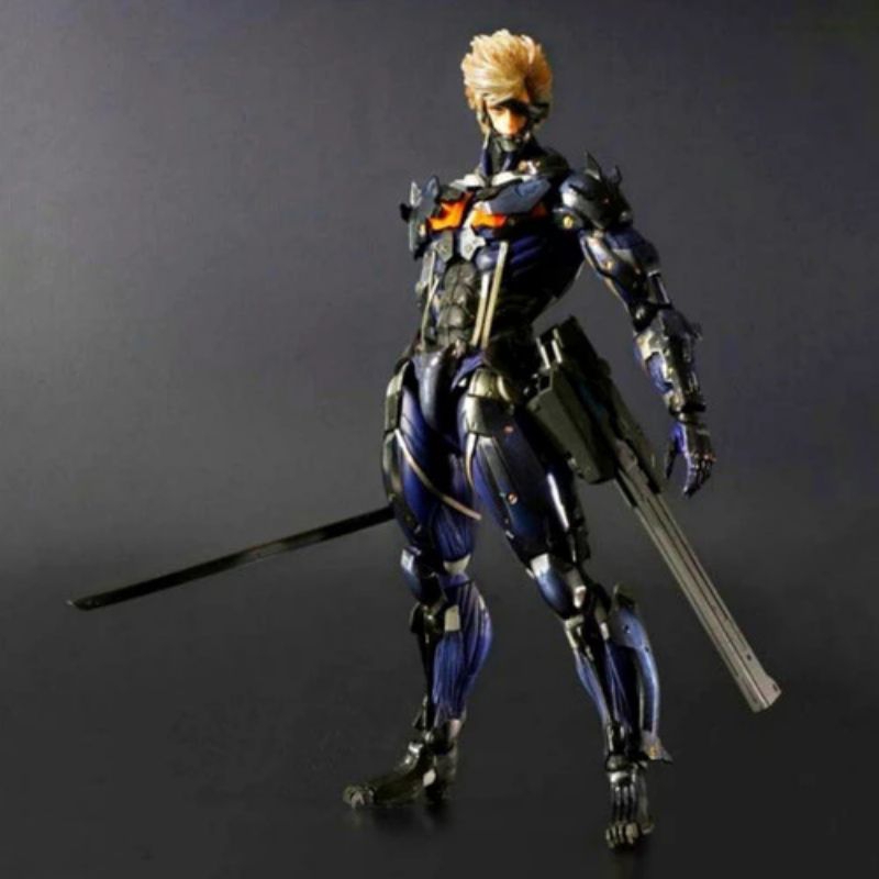 Jual Metal Gear Rising: Revengeance Raiden -Play Arts Kai -Custom Body ...