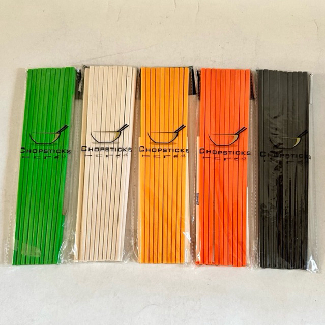 Jual sumpit gading plastik melamin 10 pasang | Shopee Indonesia