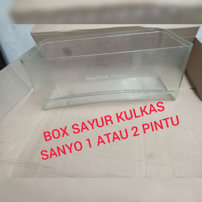 Jual BOX SAYUR/BUAH KULKAS SANYO NEW RUBY. 1 ATAU 2 PINTU SECOND ...