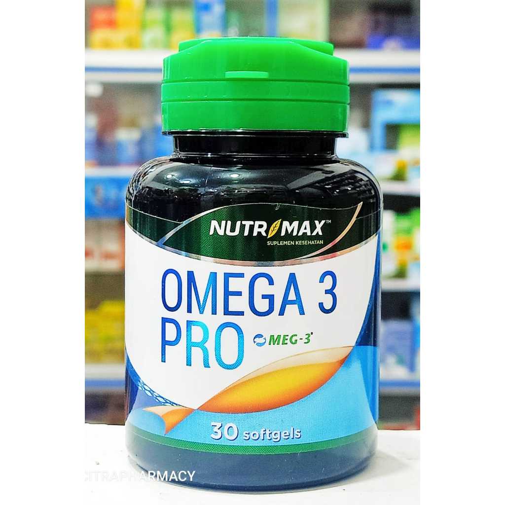 Jual NUTRIMAX 𝐎𝐌𝐄𝐆𝐀 𝟑 𝐏𝐑𝐎 𝐈𝐒𝐈 𝟑𝟎 𝐊𝐀𝐏𝐒𝐔𝐋 - Menurunkan Kolesterol ...