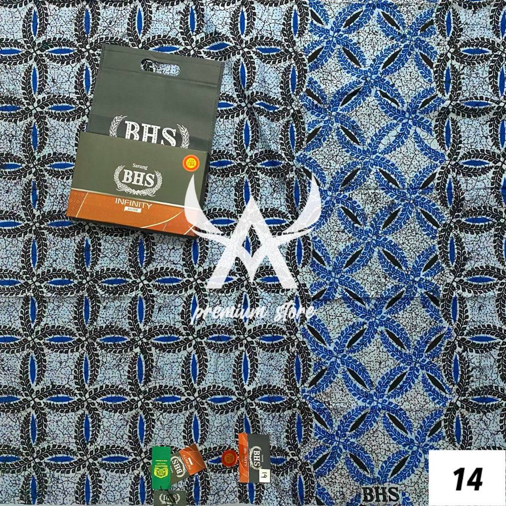 Jual Sarung Tenun BHS Infinity Silver Batik Infinity Kembang Silver ...