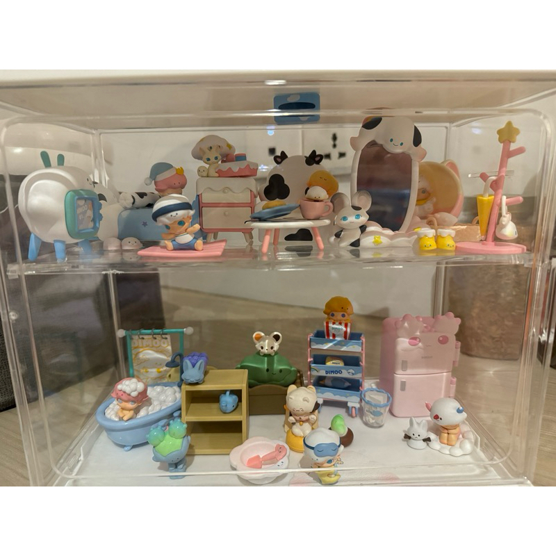 Jual dimoo homebody set original popmart dimoo cat paradise dimoo mini ...