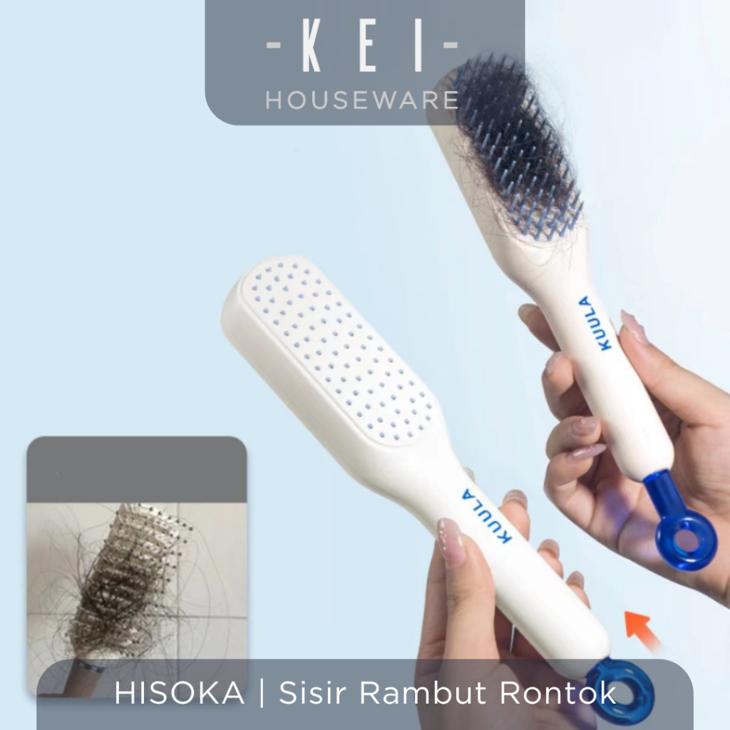 Jual 【KEI】HISOKA Sisir Pintar Lucu Esensial Sisir Rambut Anti Kusut ...