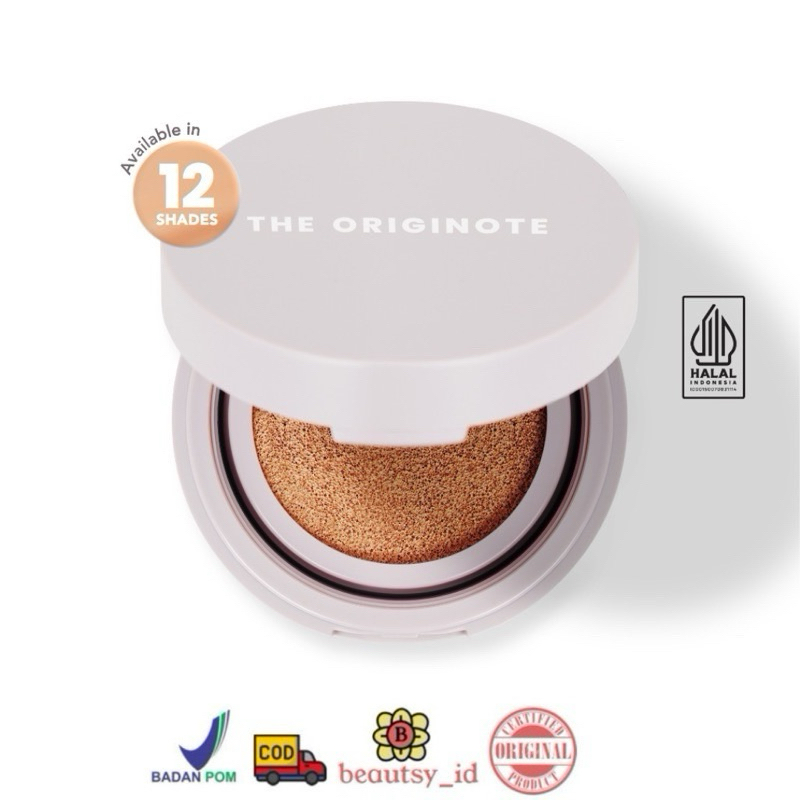 Jual The Originote High Cover Serum Cushion Original BPOM COD | Shopee ...