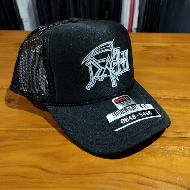 Jual DEATH - New Logo Trucker Hat | Shopee Indonesia