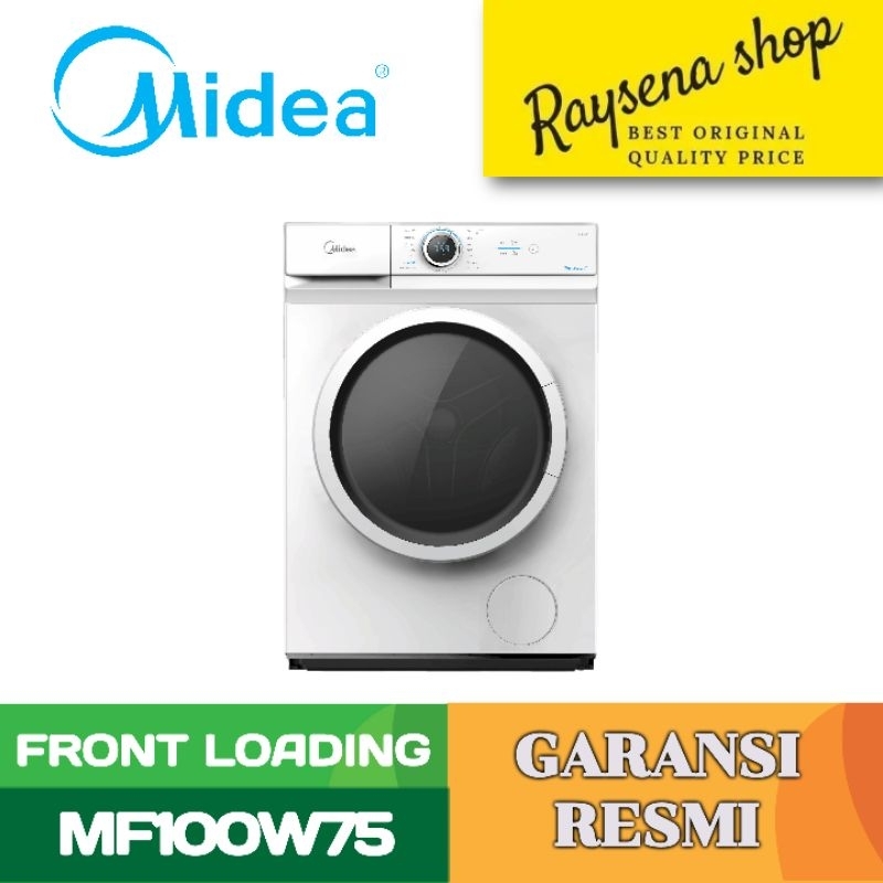 Jual MIDEA MESIN CUCI FRONT LOADING WASHER 7,5 Kg MF100W75 | Shopee ...