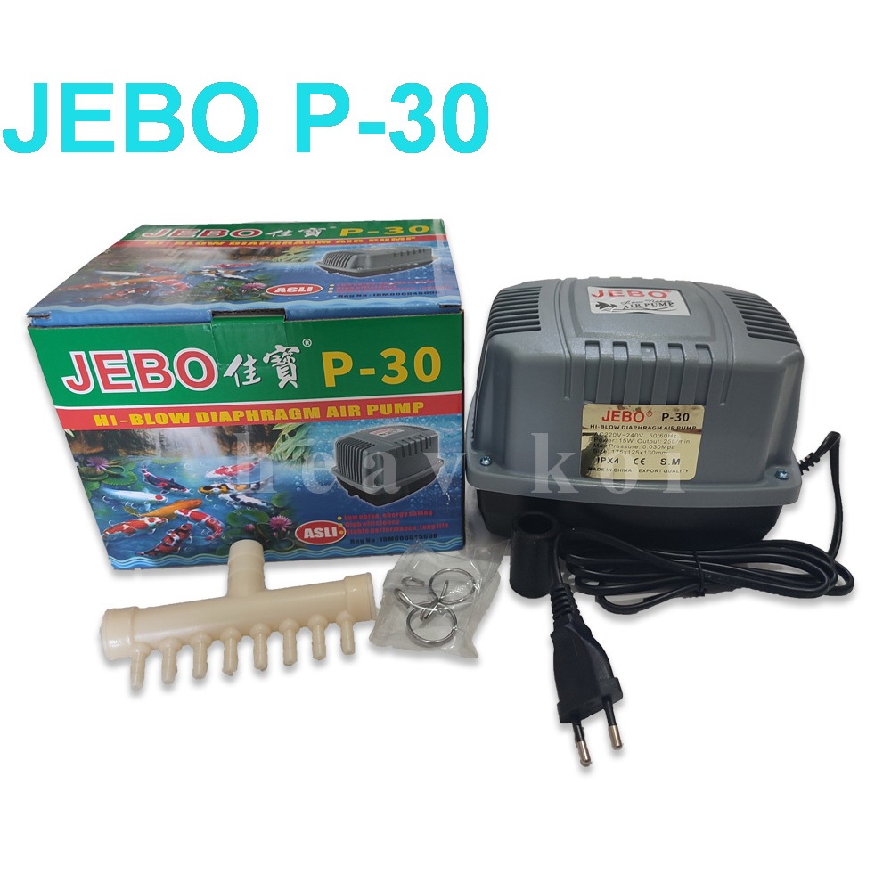 Jual Jebo P-30 p30 P 30 -KHUSUS JNE TRUK- aerator Pompa Udara Air Pump ...